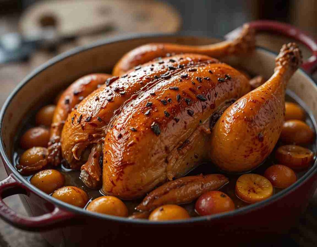 Pintade en Cocotte : Recette Facile et Savoureuse à Tester