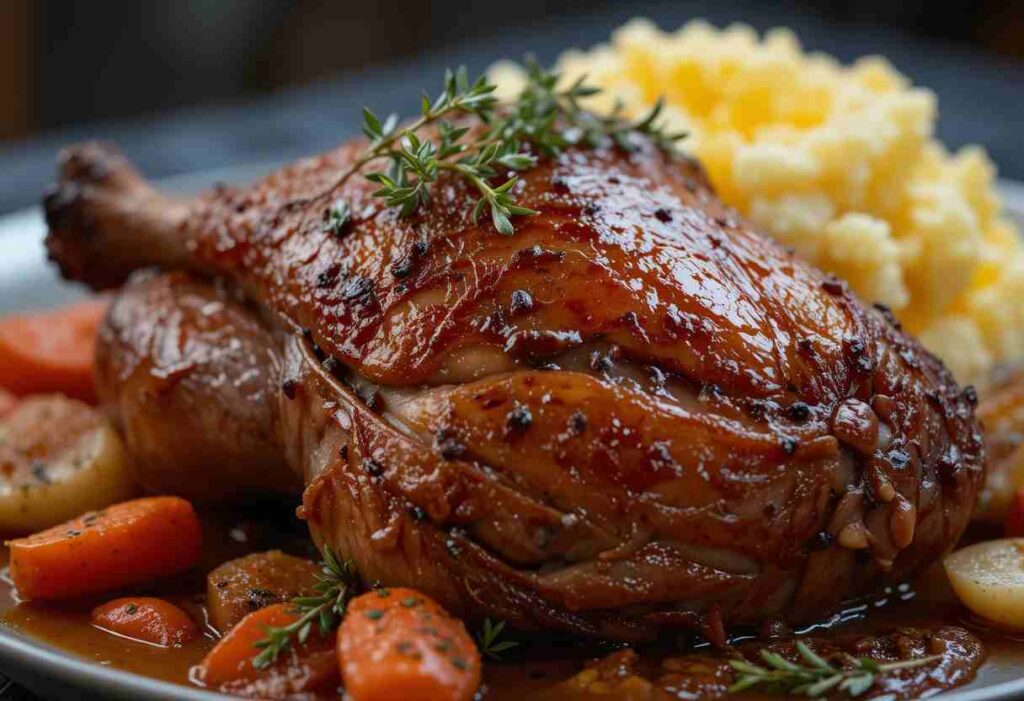 Cuisse de canard en cocotte recette gourmande
