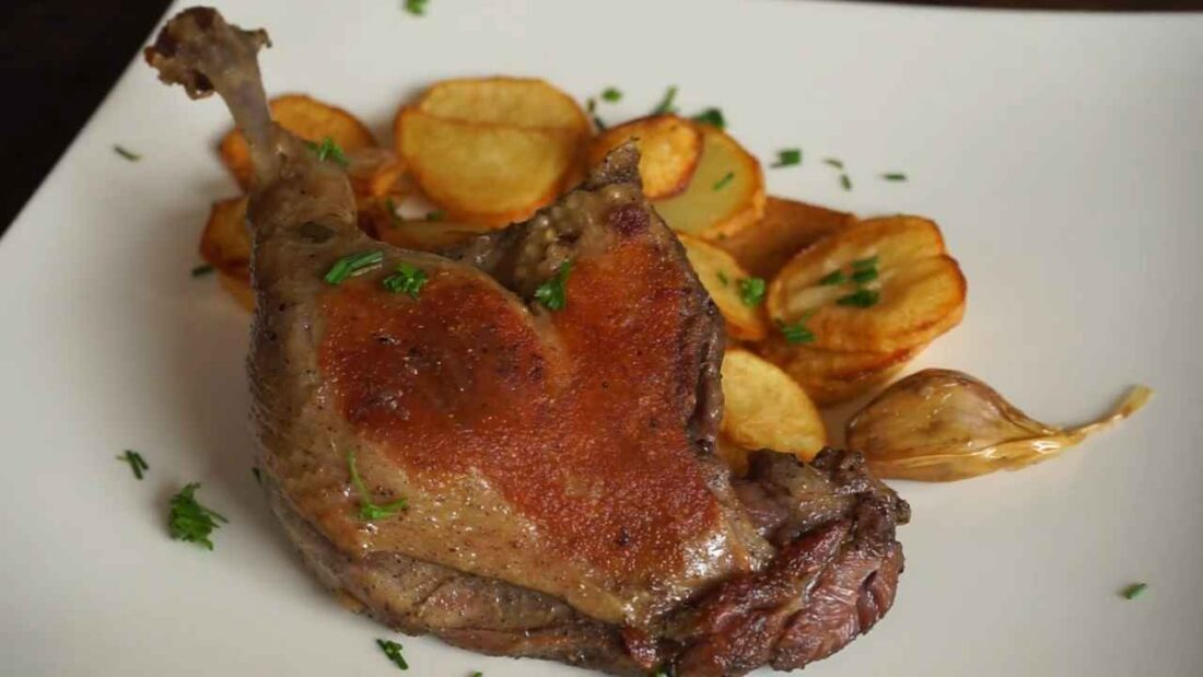 Cuisse de canard en cocotte recette gourmande