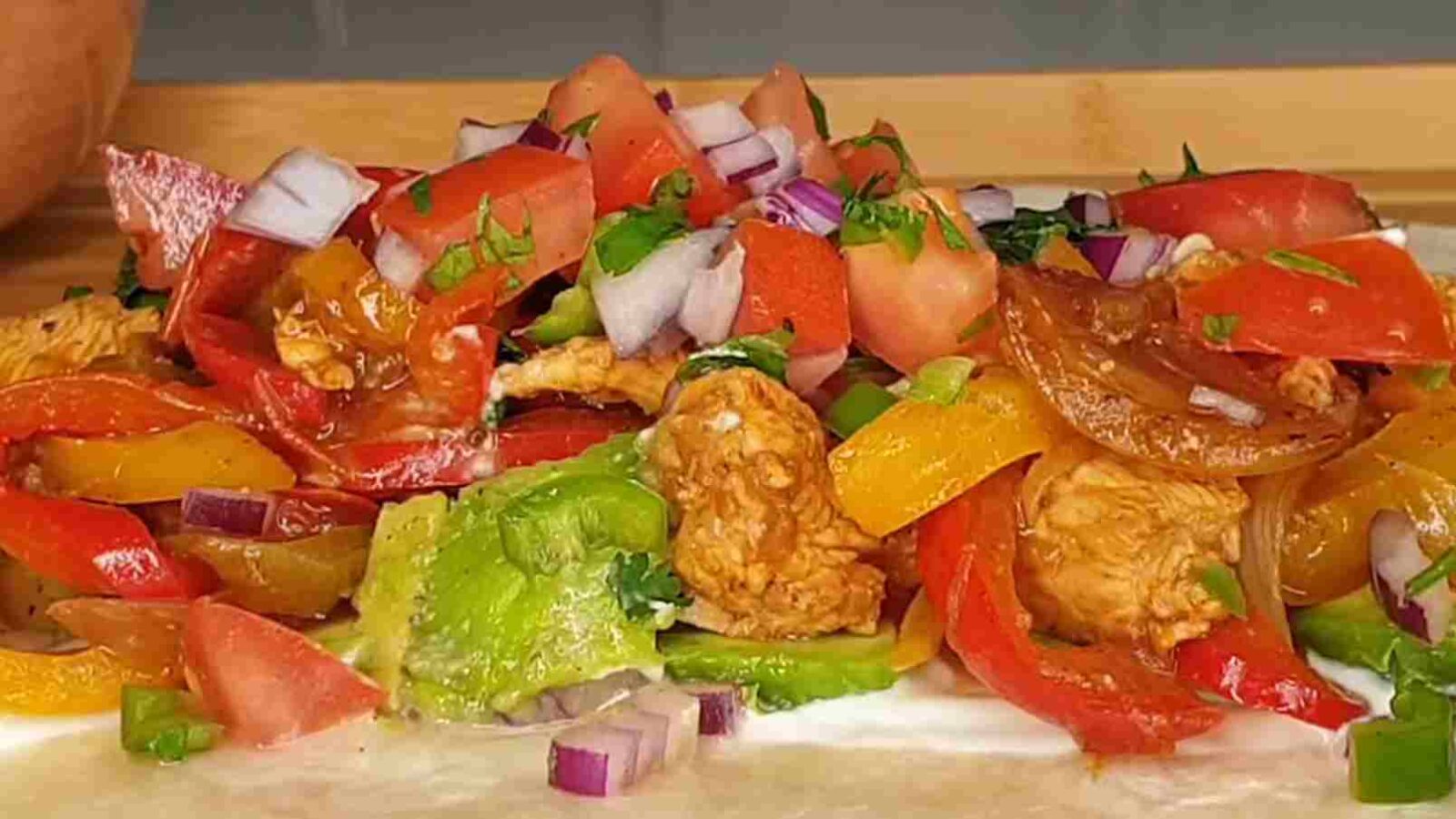Recette de Fajitas au Poulet saines, faciles